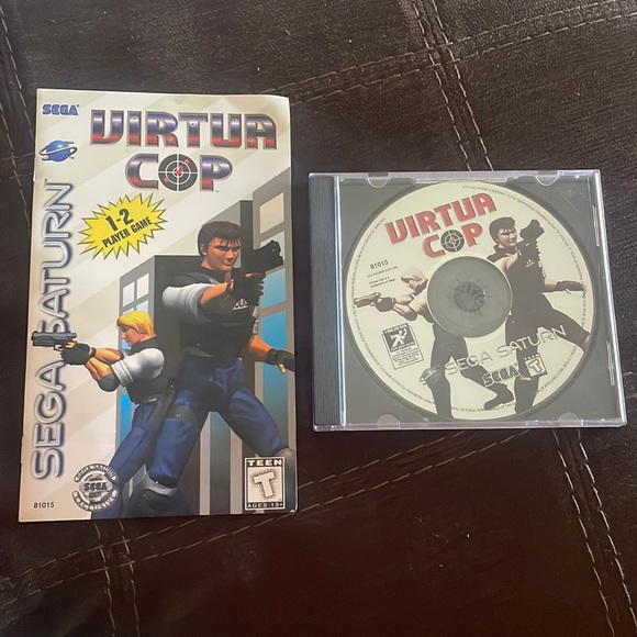 Sega | Video Games & Consoles | Virtua Cop Sega Saturn | Poshmark